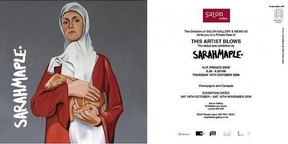 Sarah Maple’s paintings, photography and video works : London Student